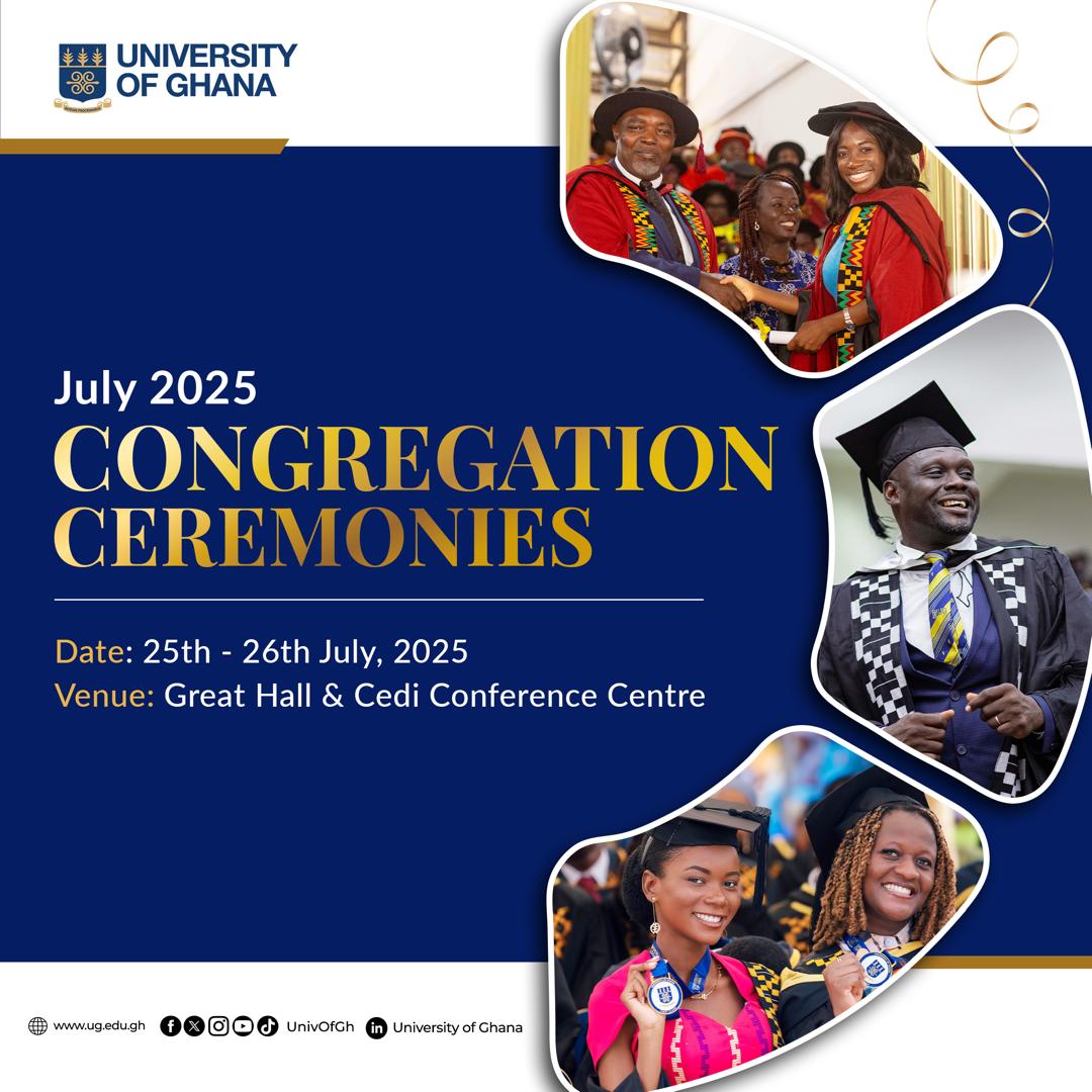 July 2025 Congregation Ceremonies | University of Ghana
